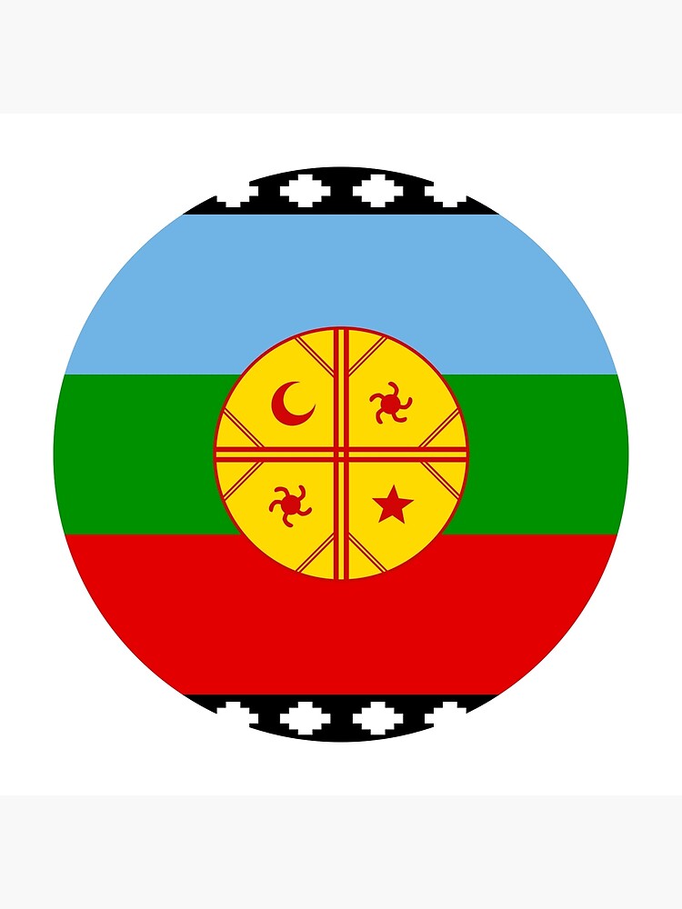 "Mapuche" Poster by all-flags | Redbubble