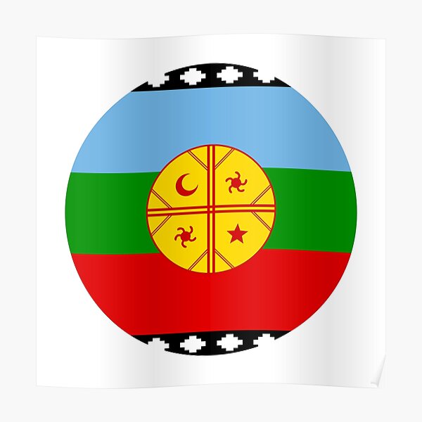 "Mapuche" Poster by all-flags | Redbubble