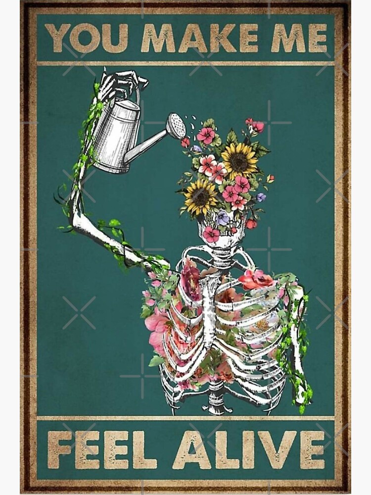 "You Make Me Feel Alive" Sticker for Sale by nathanjaku09 | Redbubble