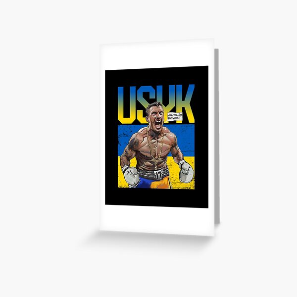 "Usyk a Usyk a Usyk" Greeting Card for Sale by Ponasi | Redbubble