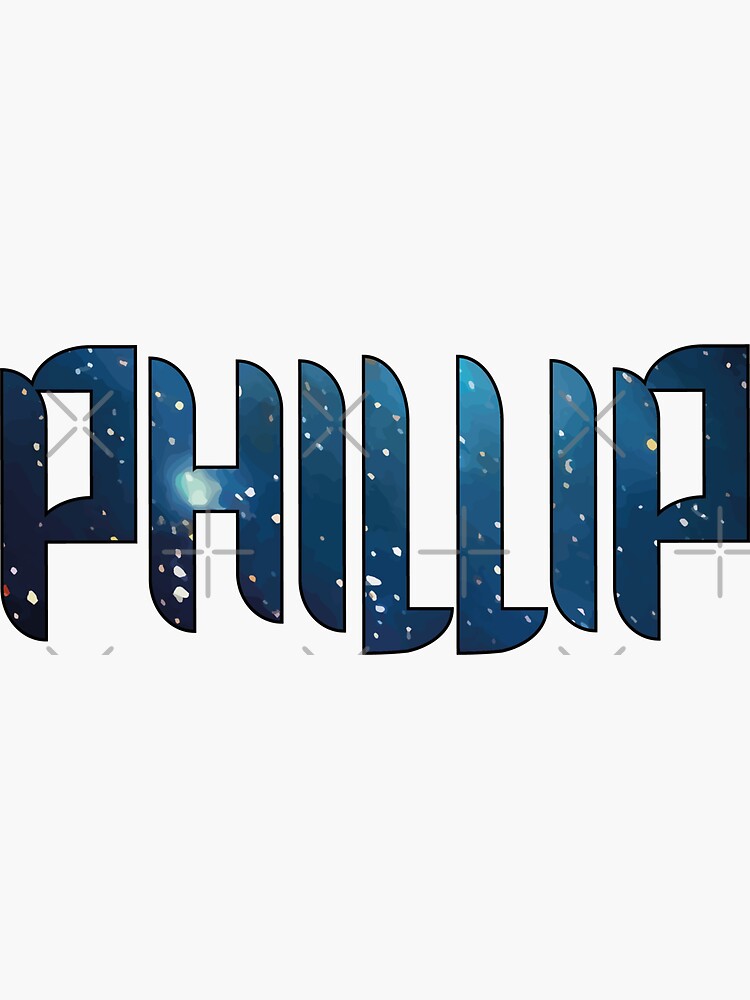 "PHILLIP Name IV - My name is PHILLIP - typography name - Galaxy Vibe ...