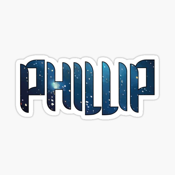 "PHILLIP Name IV - My name is PHILLIP - typography name - Galaxy Vibe ...