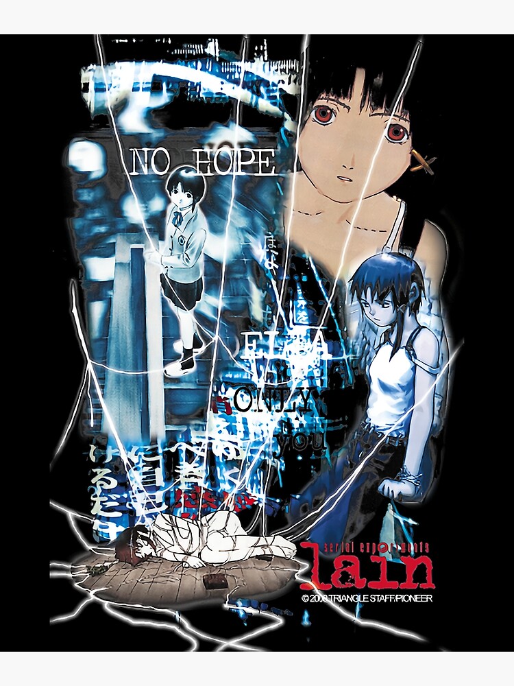 Serial Experiments Lain 4 Premium Matte Vertical Poster