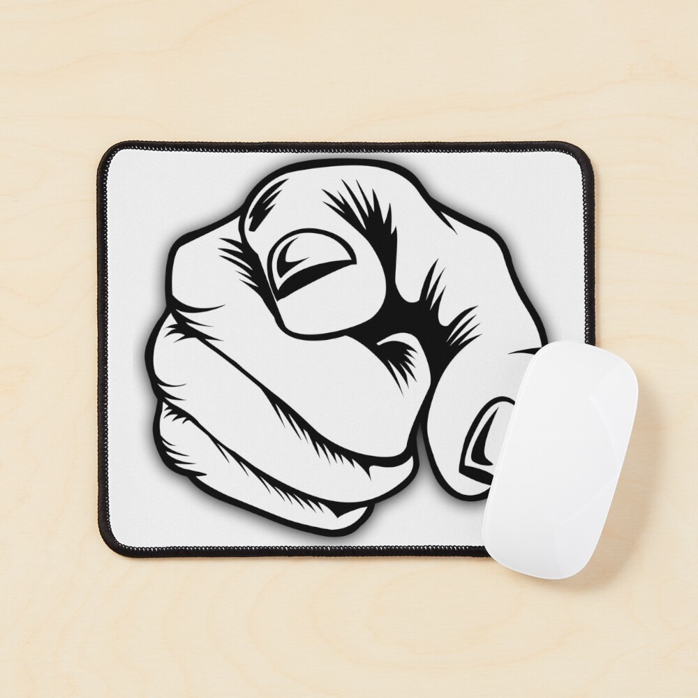 "Hand Symbol Pointing Finger" Sticker for Sale by FMQ Store | Redbubble