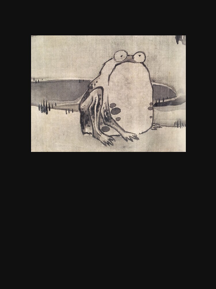 "Ito Jakuchu Frog Woodblock art 菜蟲譜 Sai Chu-fu (Vegetables and Insects)" Active T-Shirt for Sale ...