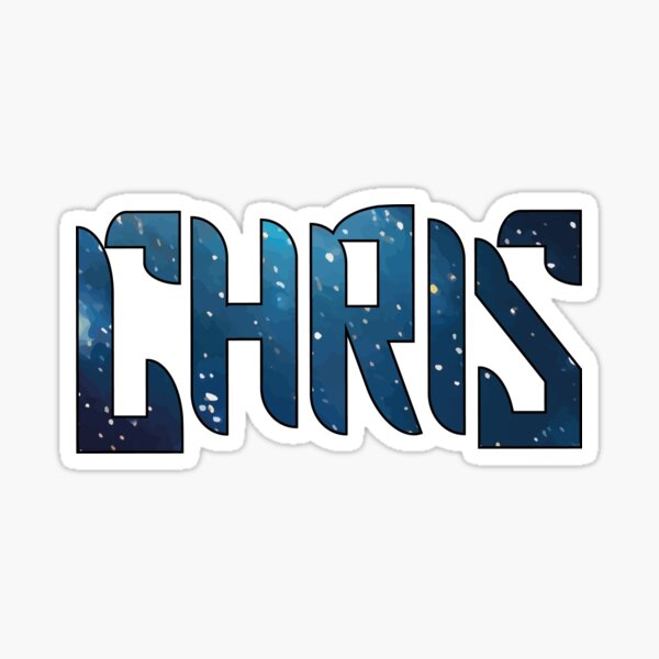 "CHRIS Name IV - My name is CHRIS - typography name - Galaxy Vibe ...