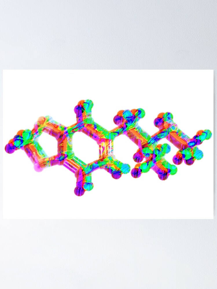 "MDMA" Poster by indusdreaming | Redbubble