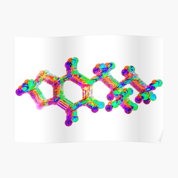 "MDMA" Poster by indusdreaming | Redbubble