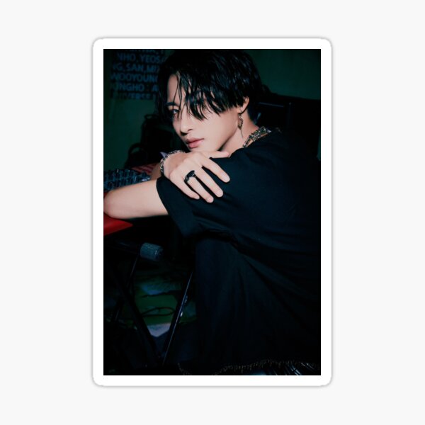 "SEONGHWA ATEEZ - Universe Back Stage Rockin'" Sticker for Sale by ...
