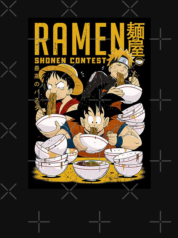 Essential T-Shirt for Sale mit "Ramen Contest" von nicholas-hanes ...