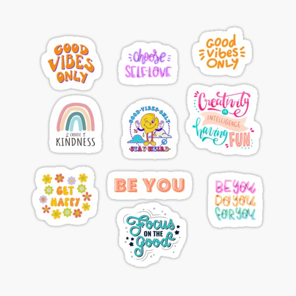 "Self Love Sticker Pack | Self Love | Self Love Quotes | Cute Self Love ...