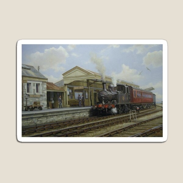 "Brixham station" Magnet for Sale by artistjeffries | Redbubble