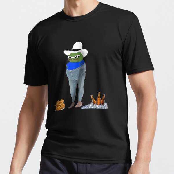 "happy Apu Apustaja the frog fried chicken beer and jeans cute funny ...