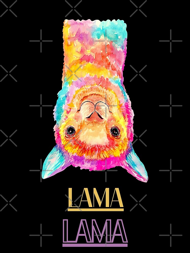 "Lama art" Poster for Sale by Domi2410 | Redbubble