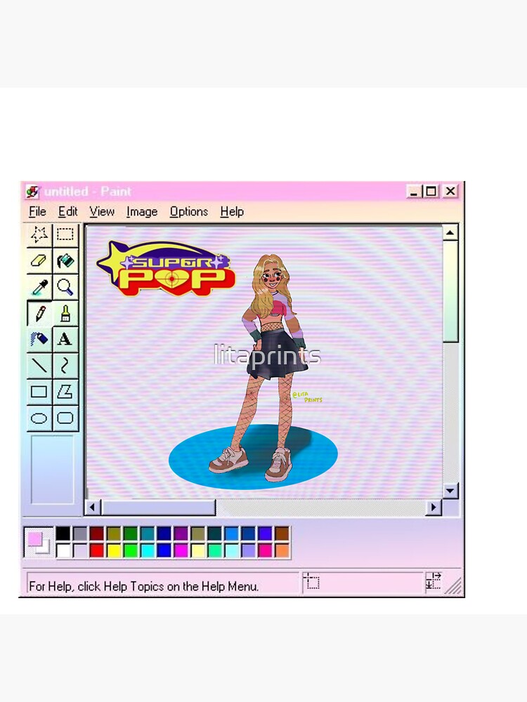 "Belén Aguilera - super pop" Sticker for Sale by litaprints | Redbubble