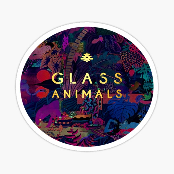 "Glass Animals Merch Glass Animals Tee Hoodie" Sticker for Sale by ...
