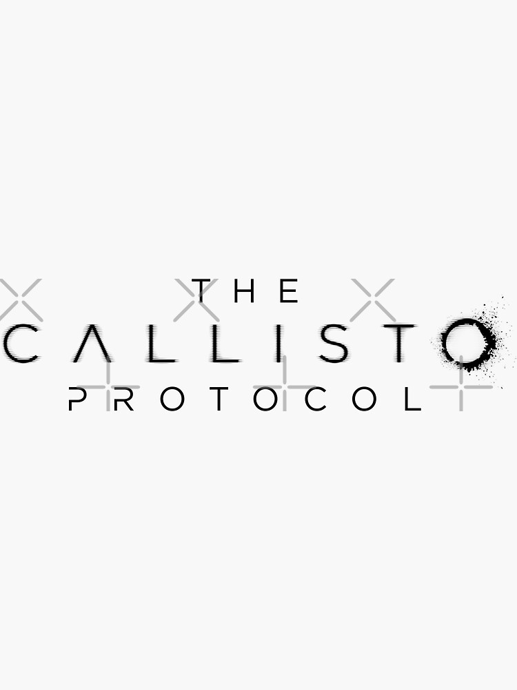 "The Callisto Protocol™ - Logo [Black]" Sticker for Sale by SWISH ...