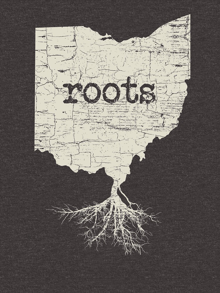 "Ohio Roots" T-shirt for Sale by Phoenix23 | Redbubble | ohio t-shirts ...