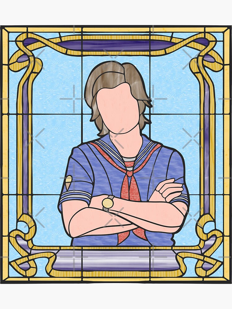 "Steve ~ Stained glass ~ Stranger things ~ season 3" Sticker for Sale ...