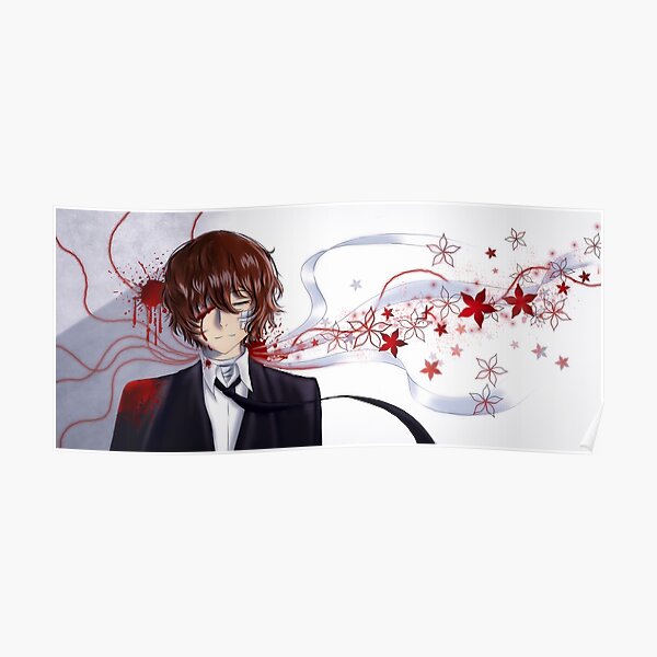 "Dazai Osamu - Bungou Stray Dogs" Poster for Sale by Katzui | Redbubble