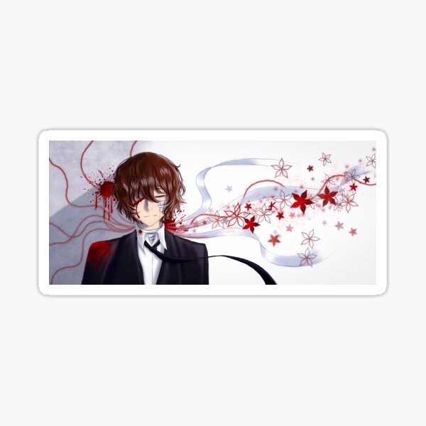 "Dazai Osamu - Bungou Stray Dogs" Sticker for Sale by Katzui | Redbubble