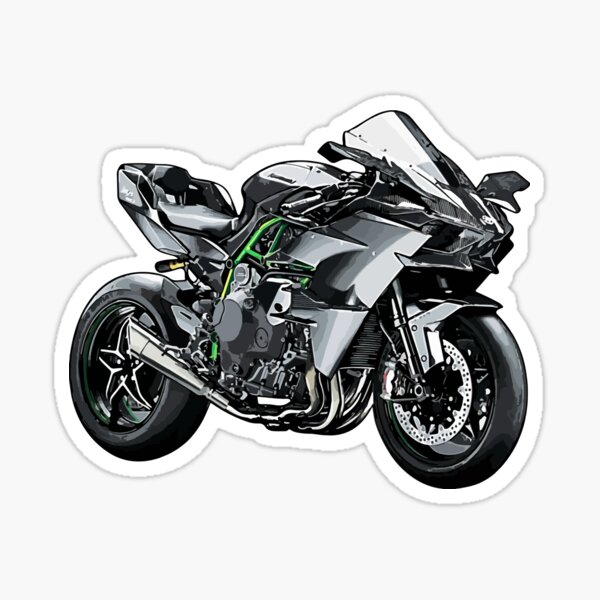 "H2R Bike" Sticker for Sale by Arizka-Std | Redbubble