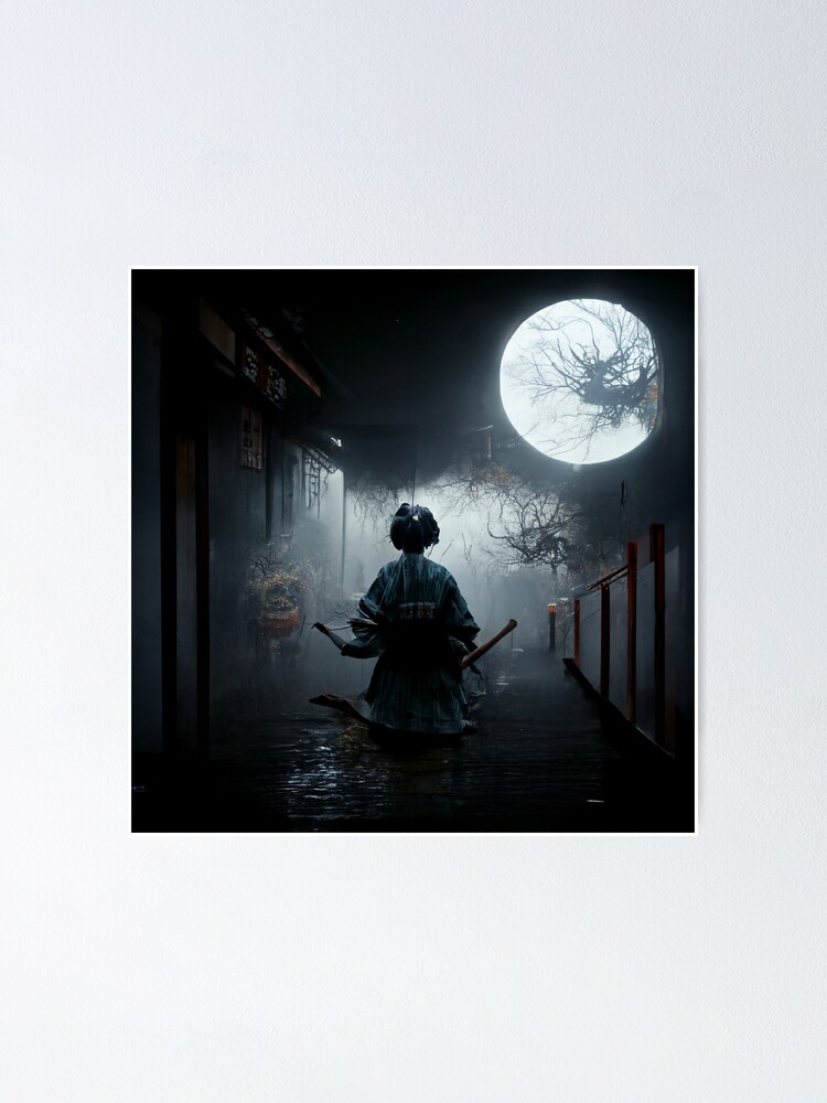 "Japanese spirit - A.I. Generated " Poster for Sale by Beyond-us ...