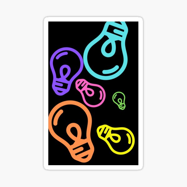 "Idea" Sticker for Sale by E-Oart | Redbubble