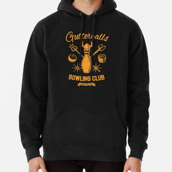 "Gutterballs Bowling Club" Pullover Hoodie for Sale by heavyhand ...