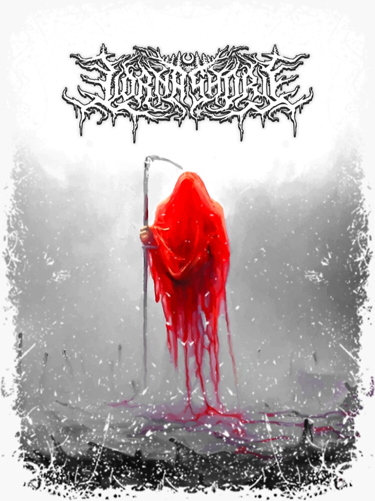 "Lorna Shore Merch Lorna Shore Album Cover Tee" Sticker for Sale by ...