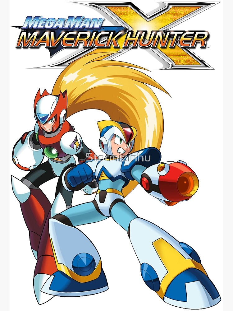 "Mega Man: Maverick Hunter X" Art Print for Sale by Stormizinhu | Redbubble