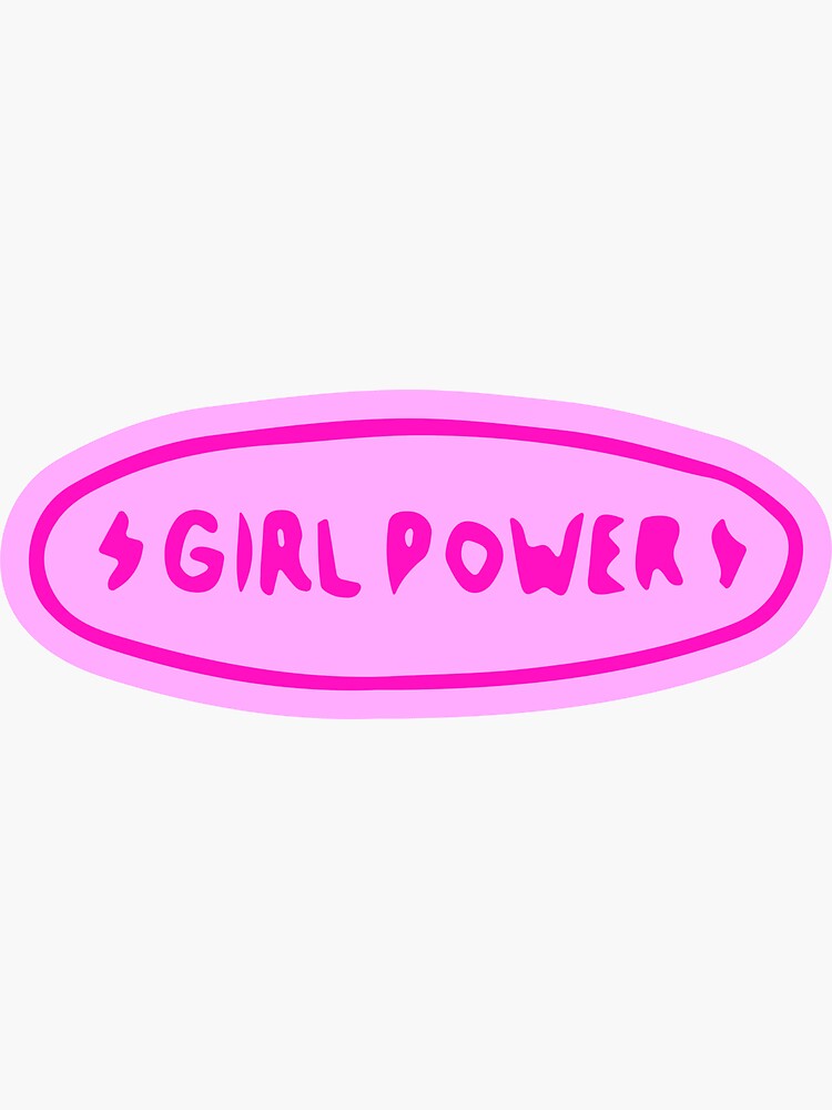 "girl power stickers" Sticker for Sale by softivart | Redbubble