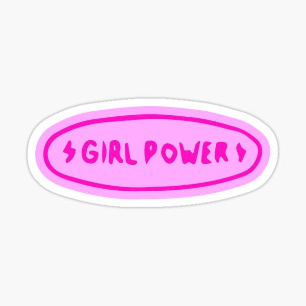 "girl power stickers" Sticker for Sale by softivart | Redbubble