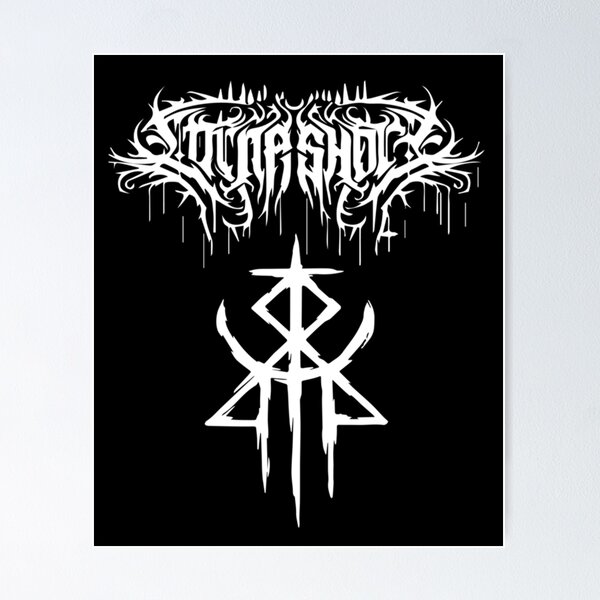 "Lorna Shore Merch Lorna Shore Logo - Immortal Logo" Poster for Sale by ...