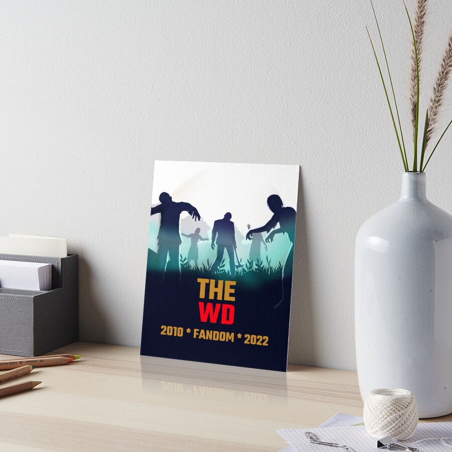 "THE WD FANDOM 2010~2022" Art Board Print for Sale by anthonyvickers1 ...