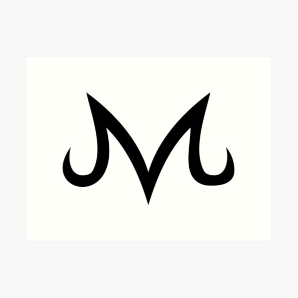 "Majin Logo" Art Print for Sale by Rankeaocm | Redbubble