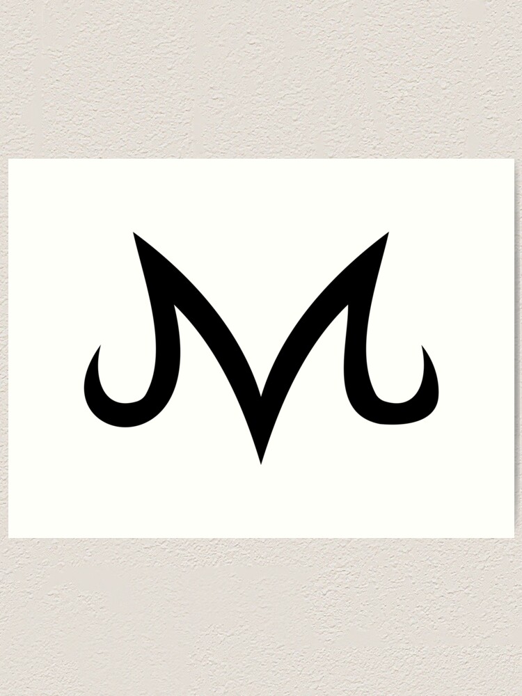 "Majin Logo" Art Print for Sale by Rankeaocm | Redbubble