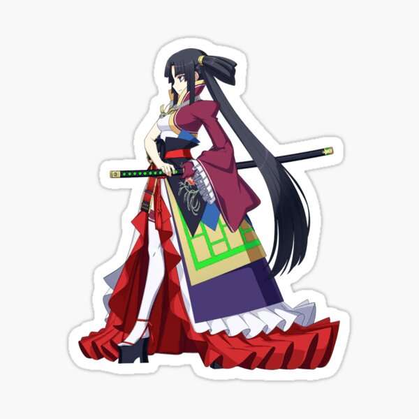 "Ushiwakamaru" Sticker for Sale by bowerpaul65 | Redbubble
