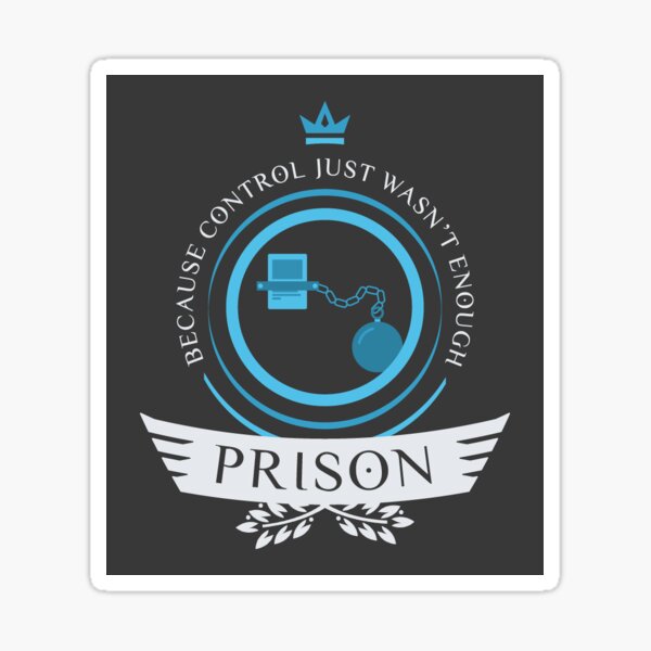 "Prison Life V1" Sticker for Sale by Jbui555 | Redbubble