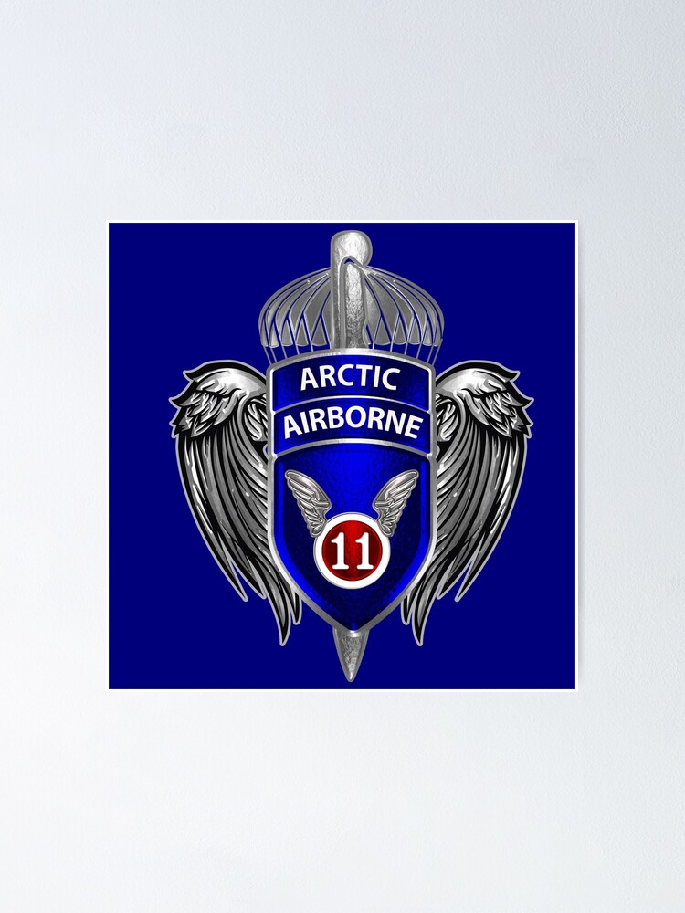 "11th Airborne Division " Poster for Sale by SoldierAlways | Redbubble