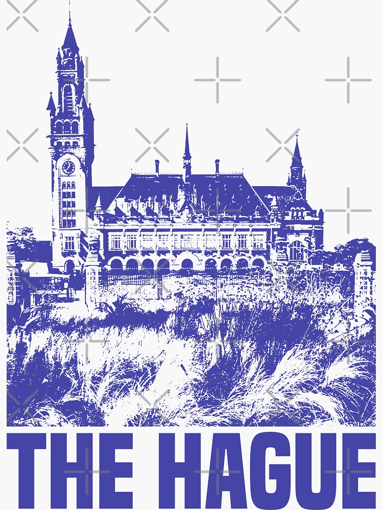 "Peace Palace in The Hague" Sticker for Sale by denvector | Redbubble