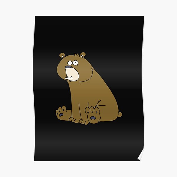 Póster «OSO DE DIBUJOS ANIMADOS | MEMES DE DIBUJOS ANIMADOS» de ...