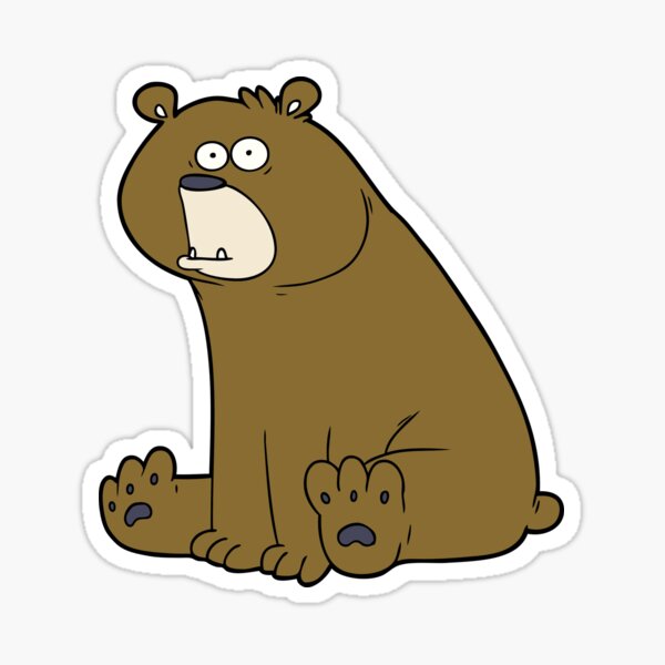 Pegatina «OSO DE DIBUJOS ANIMADOS | MEMES DE DIBUJOS ANIMADOS» de ...