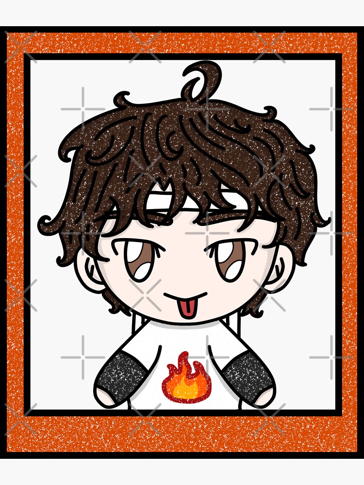 "Sapnap Fanart Chibi Minecraft" Sticker for Sale by lmndoodles | Redbubble