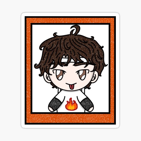 "Sapnap Fanart Chibi Minecraft" Sticker for Sale by lmndoodles | Redbubble