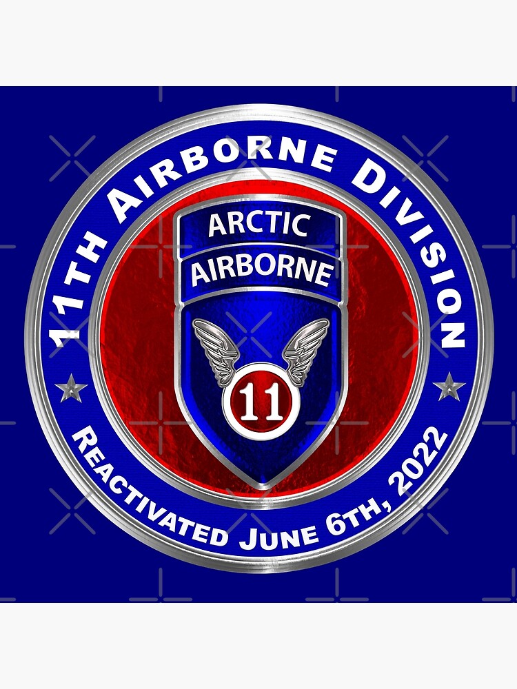 "11th Airborne Division " Poster for Sale by SoldierAlways | Redbubble