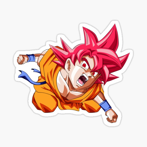 "Goku" Sticker for Sale by MauricioLanza | Redbubble