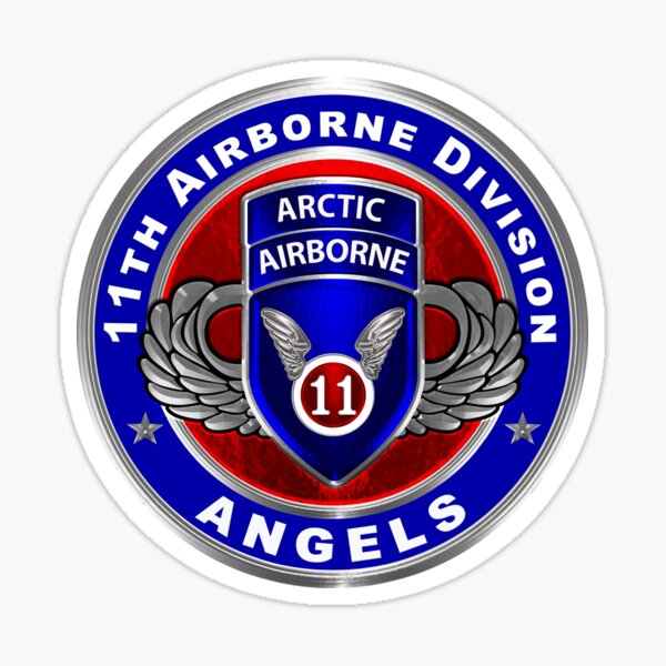 "11th Airborne Division " Sticker for Sale by SoldierAlways | Redbubble