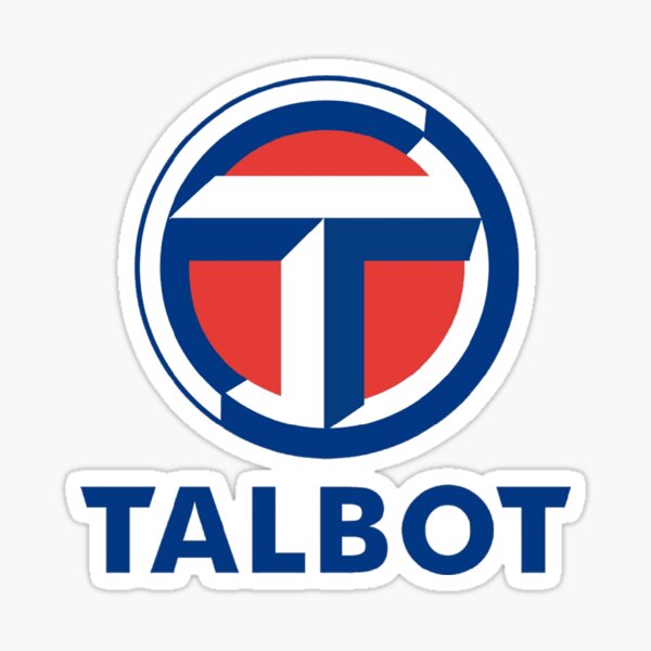 "Talbot" Sticker for Sale by ChuckDL | Redbubble