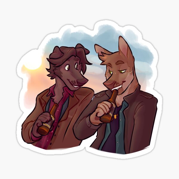 Vinyl sticker Dean & Sam Inspired Sticker Supernatural inspired ...